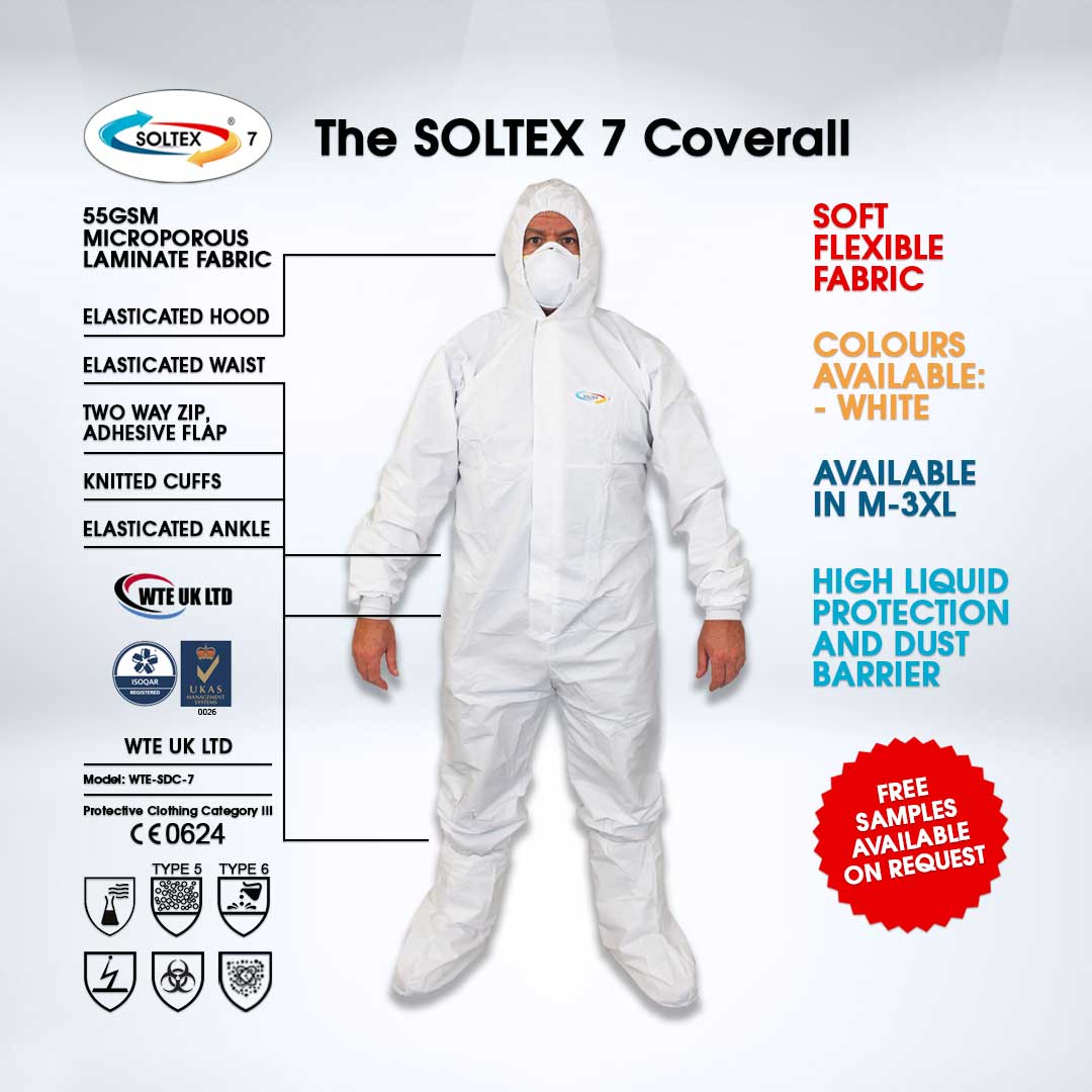 SOLTEX 7 COVERALL – Soltex Cleaning Products & Supplies